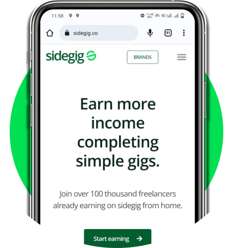 Sidegig - Do more with a task.